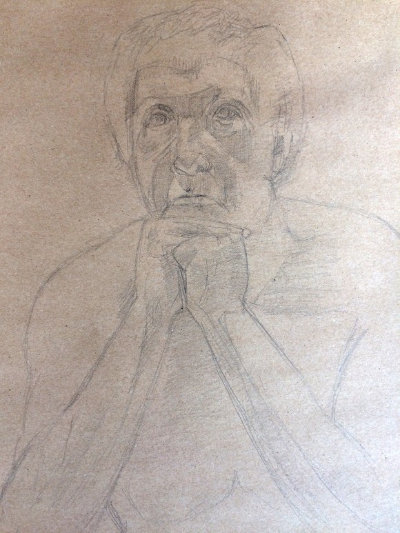Finding Stillness – Life Modelling – Bethany Moore Artist